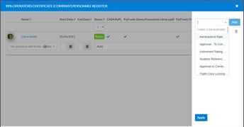 Configuring Authority Registers