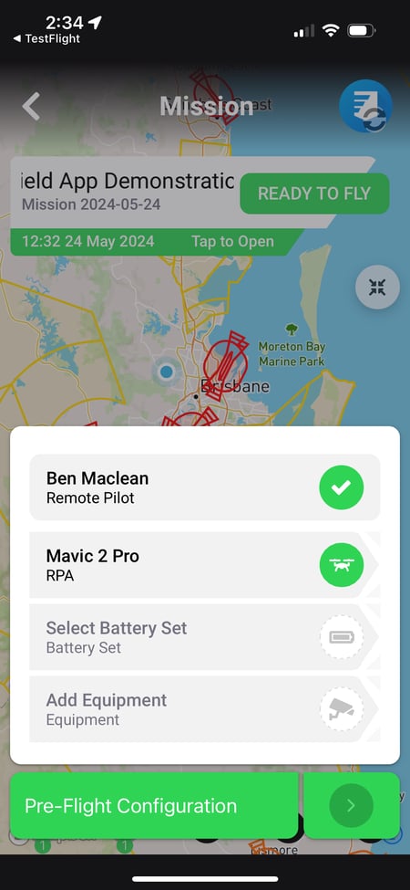 Completing Missions in the Field App
