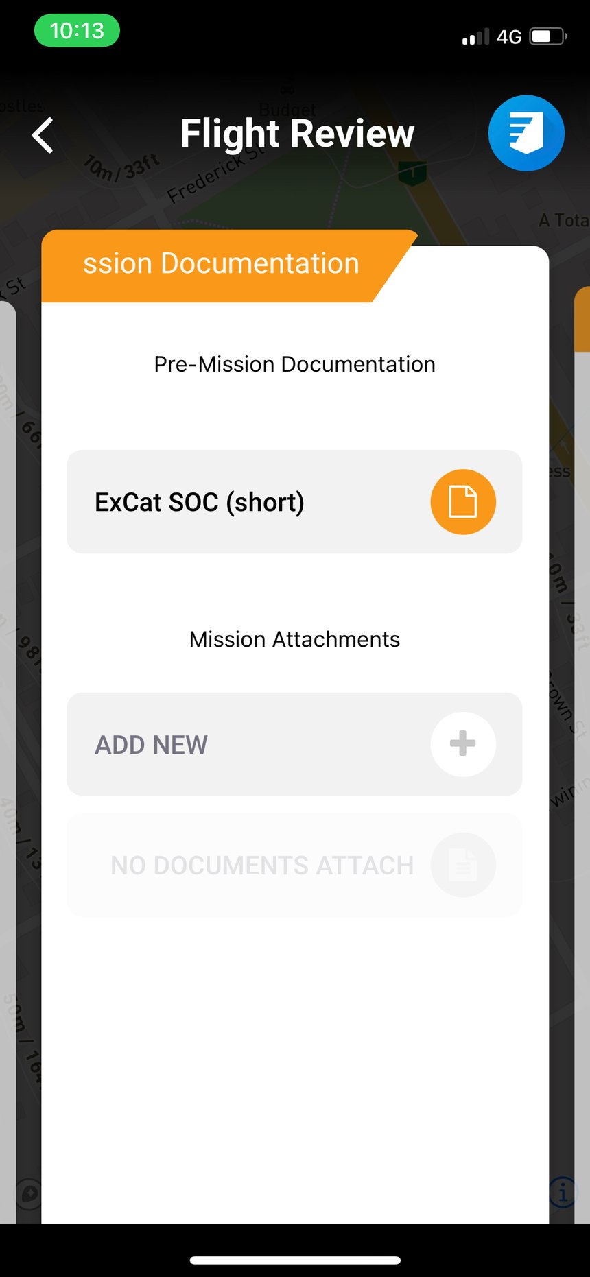 In-Field Documentation Upload