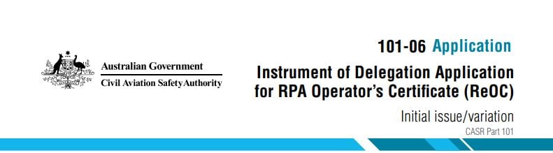 Completing CASA Form 101-06
