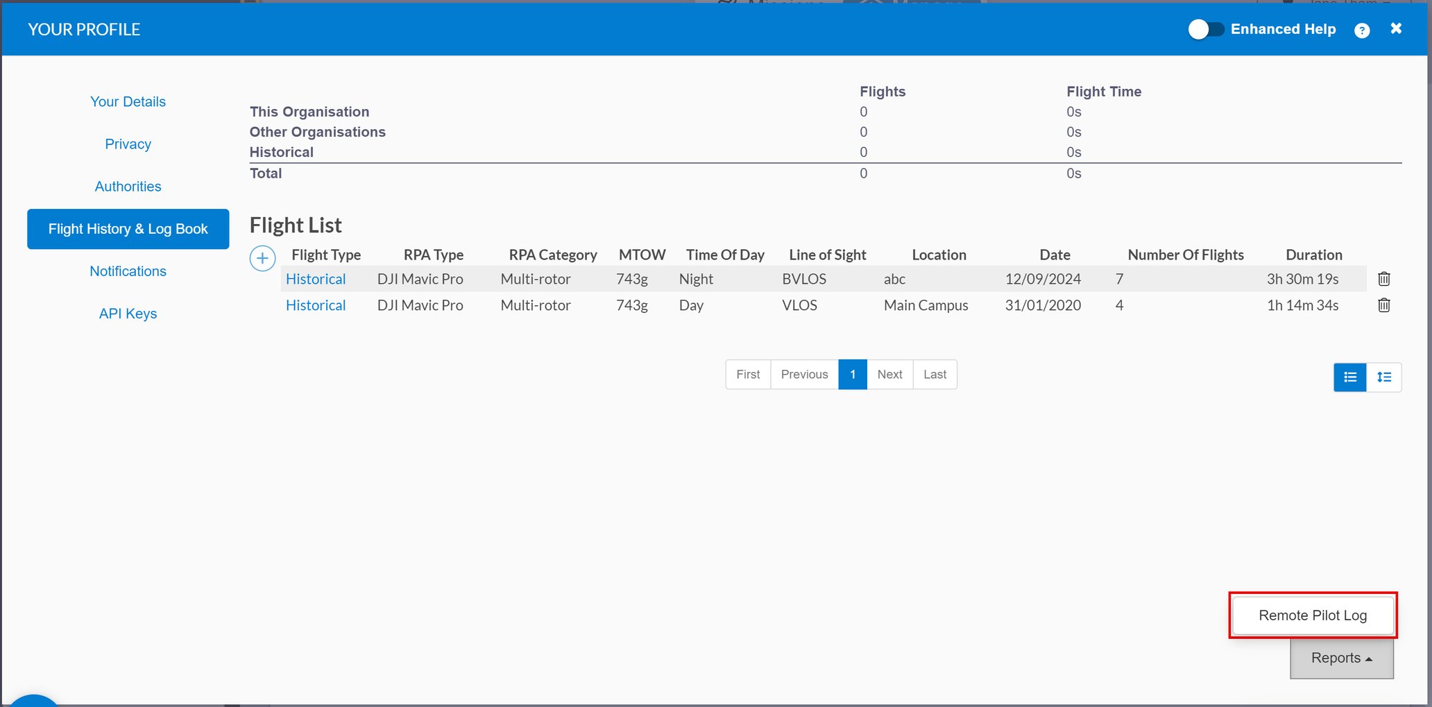 How to update your personal profile